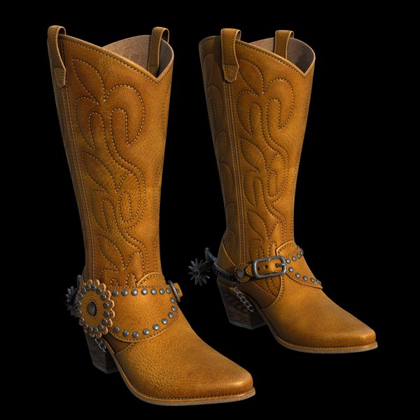 Cowboy Boots 3D Models for Download | TurboSquid