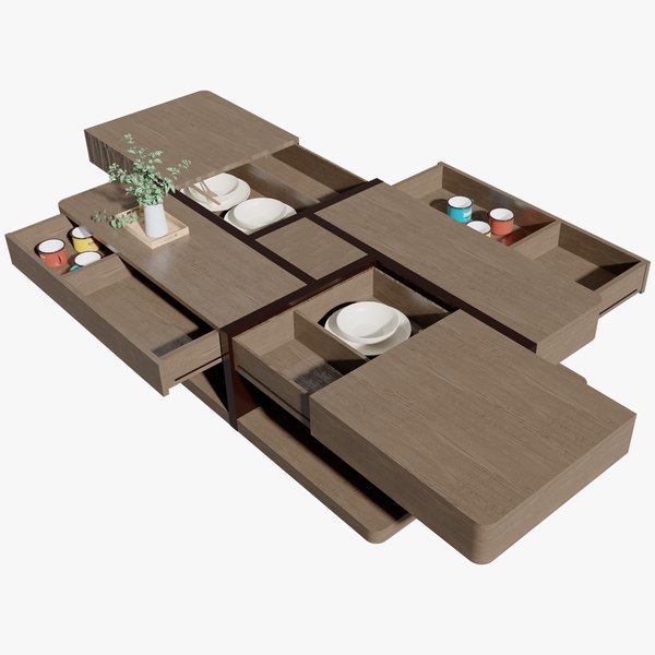 modelo 3d Archmodel Cross Table Design - TurboSquid 2069679