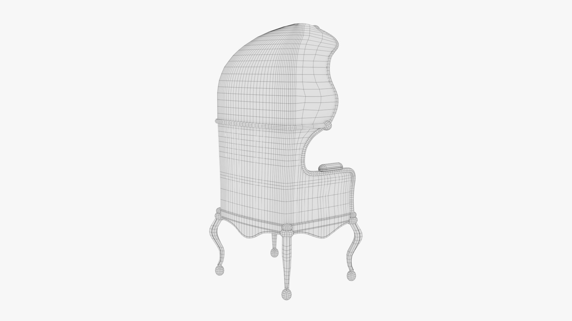 Gothic Chair Model - TurboSquid 1828798