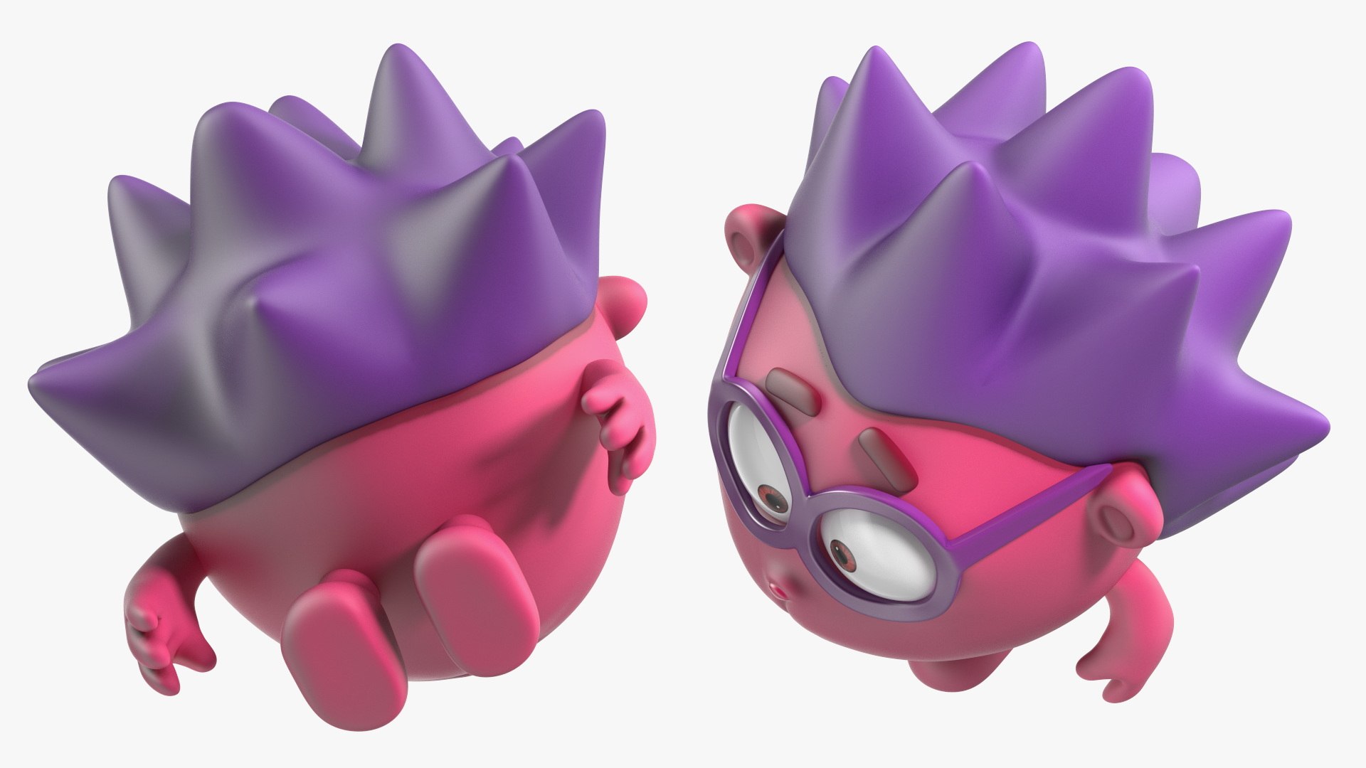 3D Cartoon Character Chiko Sad Pose - TurboSquid 2121161