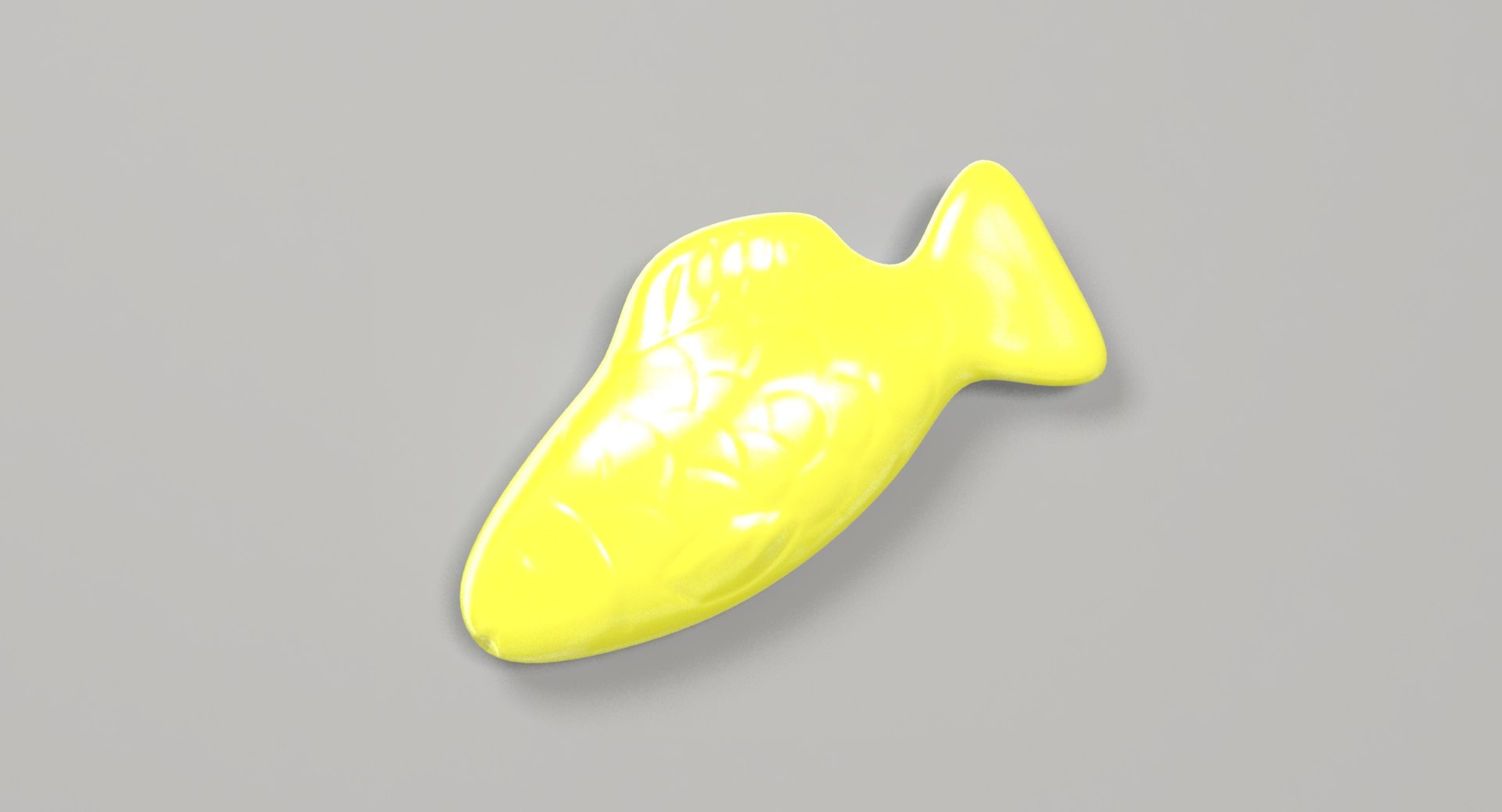 3D Model Swedish Fish Yellow - TurboSquid 1149123