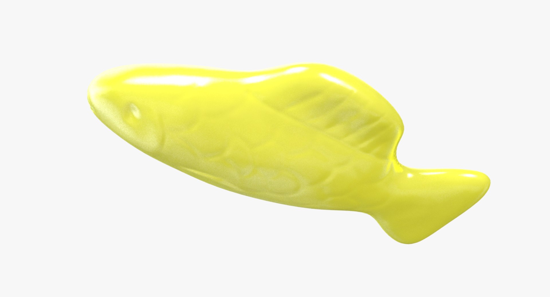 3D Model Swedish Fish Yellow - TurboSquid 1149123