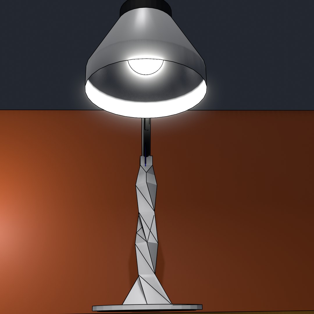 3D desklamp lamp - TurboSquid 1514180