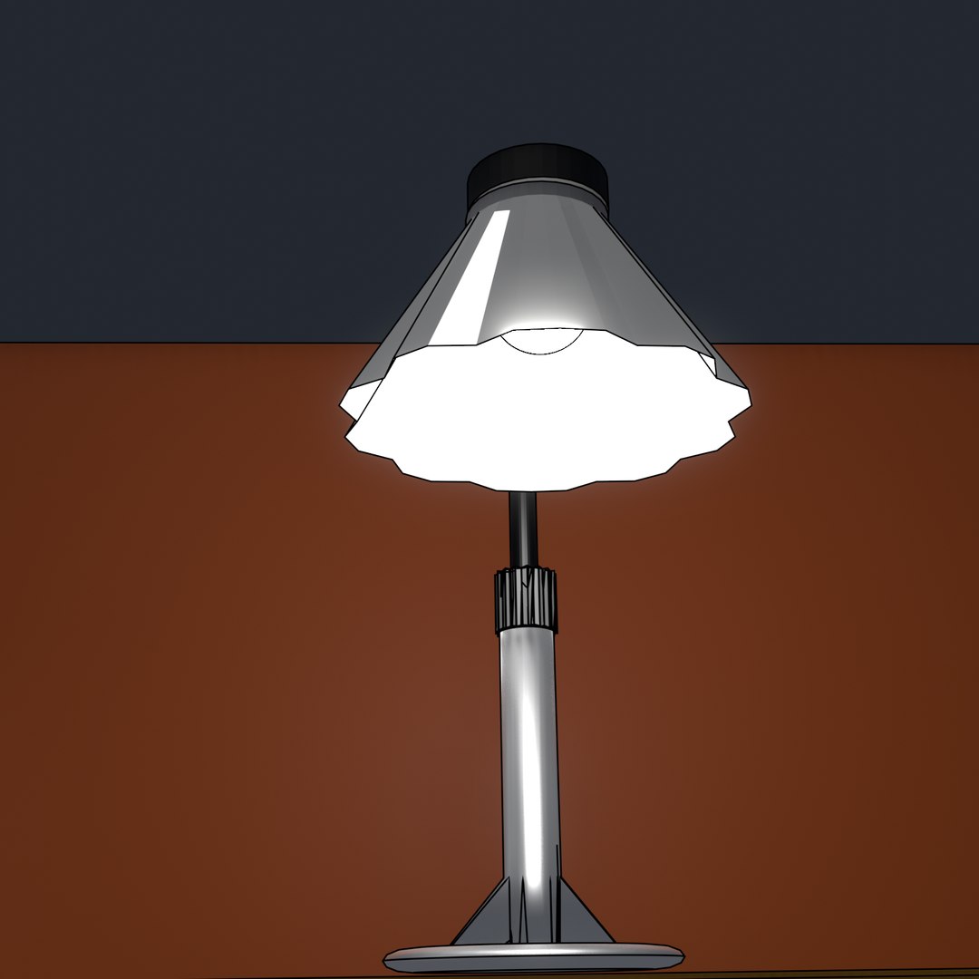 3D desklamp lamp - TurboSquid 1514180