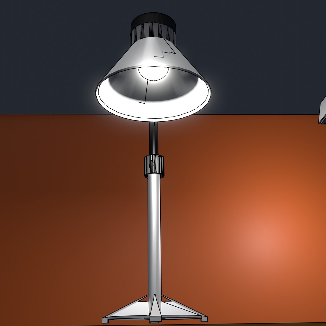 3D desklamp lamp - TurboSquid 1514180