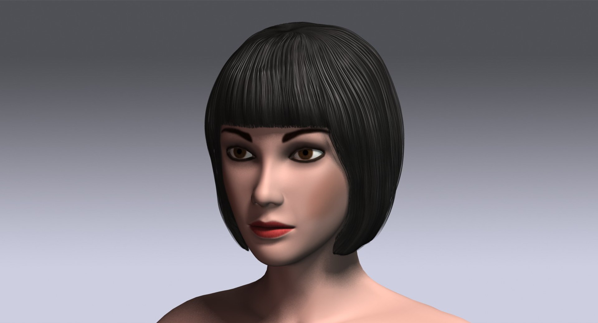 Hairstyle 34 hair 3D - TurboSquid 1425980