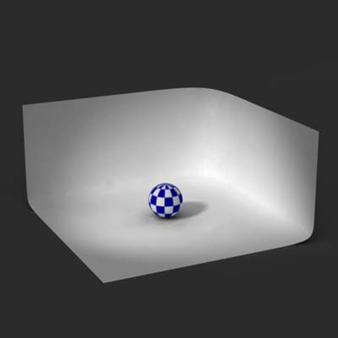 Cyclorama Tv Photography 3d Model