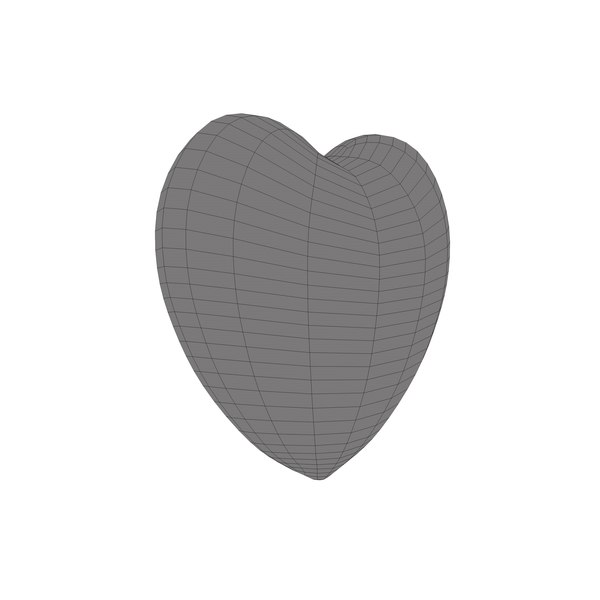 valentine s heart 3d model