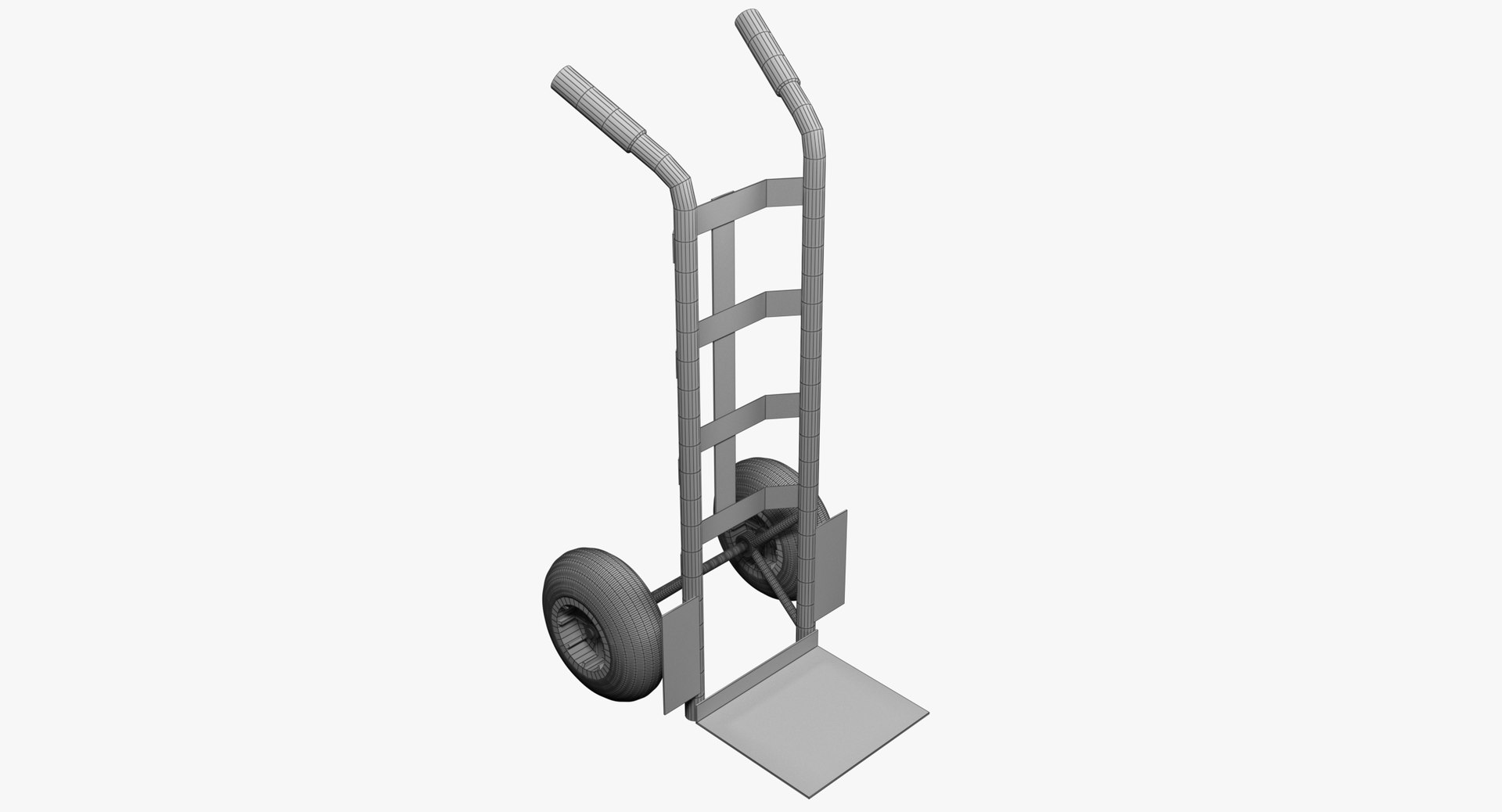 Hand Truck Cart Model - TurboSquid 1234196