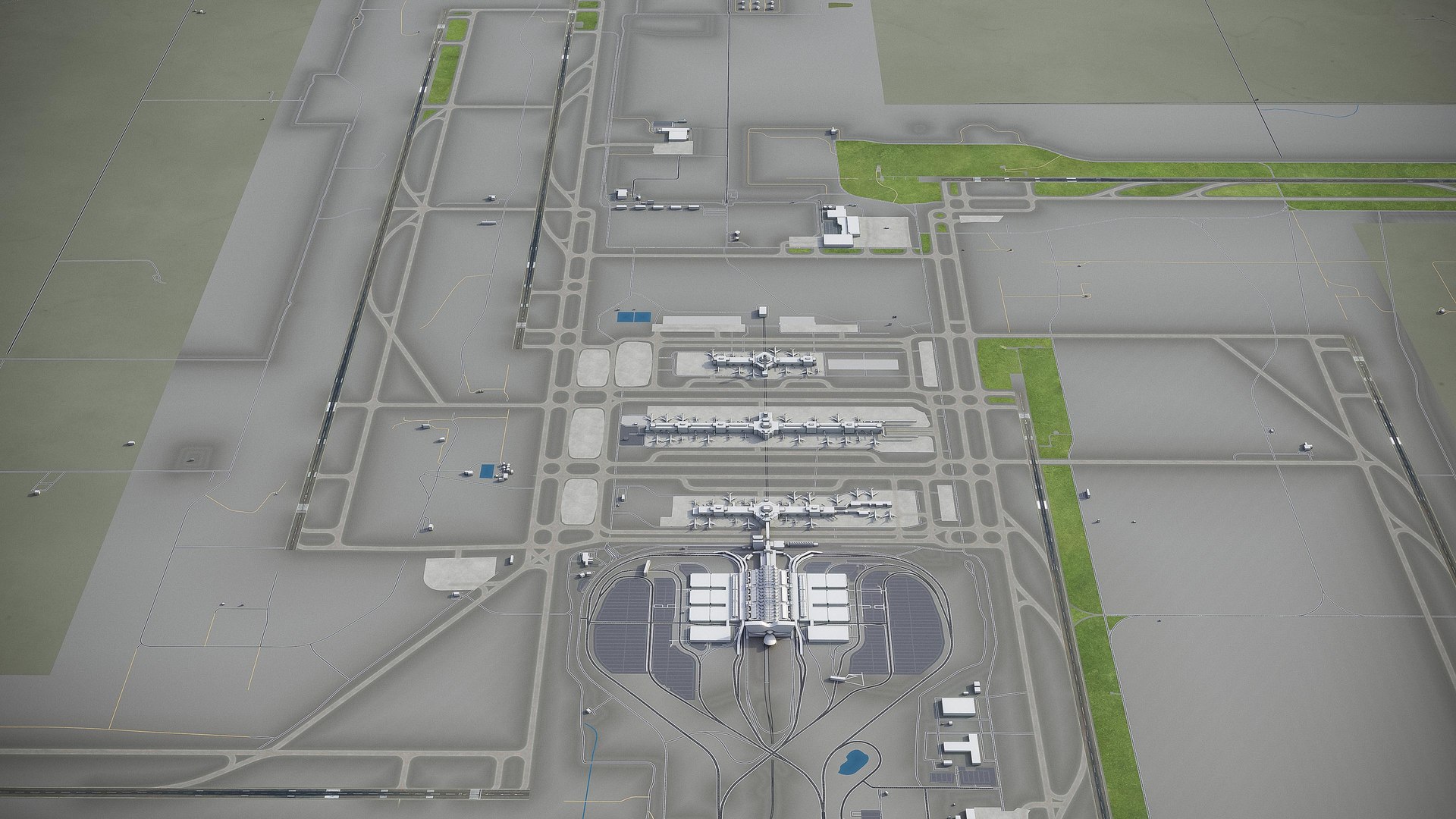Denver International Airport - 3D Model - TurboSquid 1483336