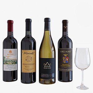 3D Wine Models - Browse & Download Formats - TurboSquid