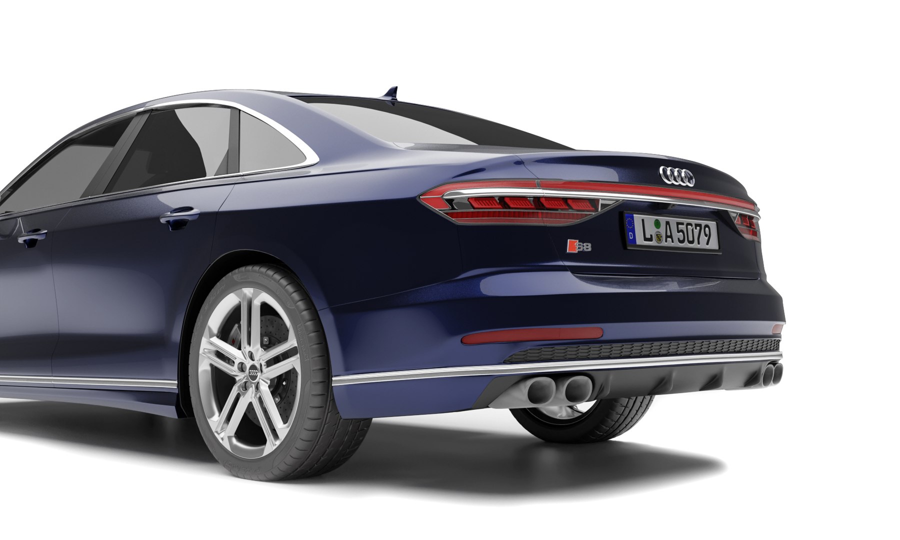 Audi S8 2020 3D Model - TurboSquid 1778559