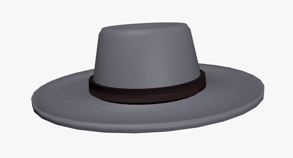 3d hat model