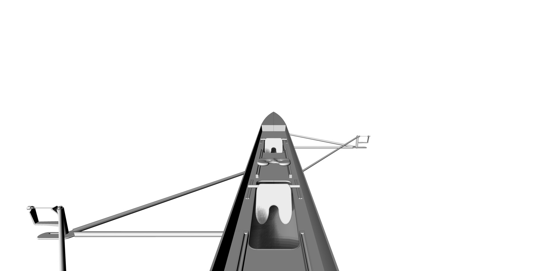 3D Model Racing Shell Rowing - TurboSquid 1176693