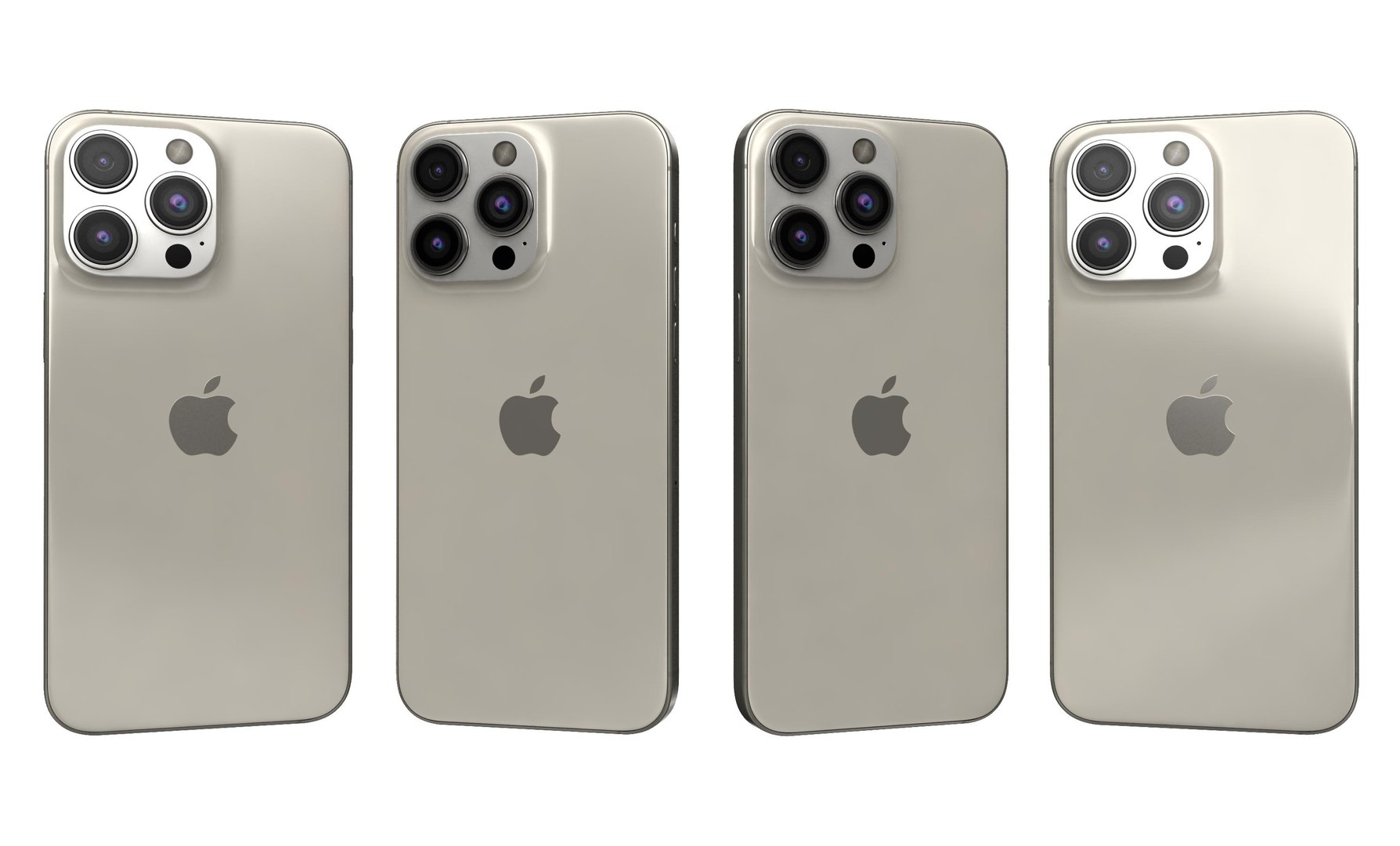 Apple iPhone 15 Pro Max All Colors 3D - TurboSquid 2128312