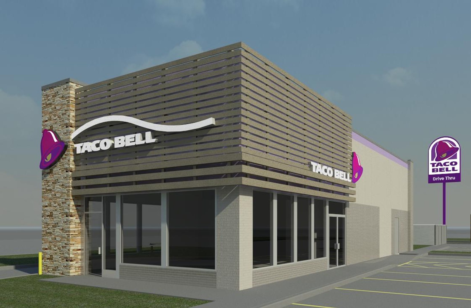 3d Model Taco Bell