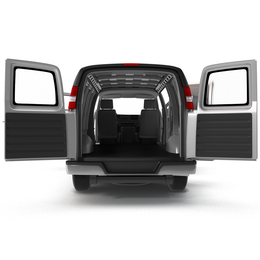 van chevrolet express 2014 3d model