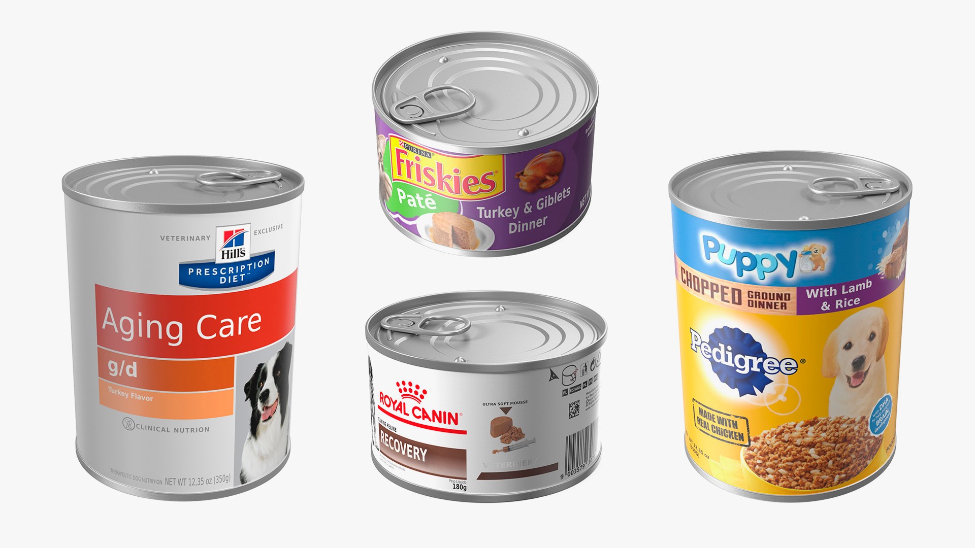 3D Pet Canned Food Collection 3 - TurboSquid 2160363