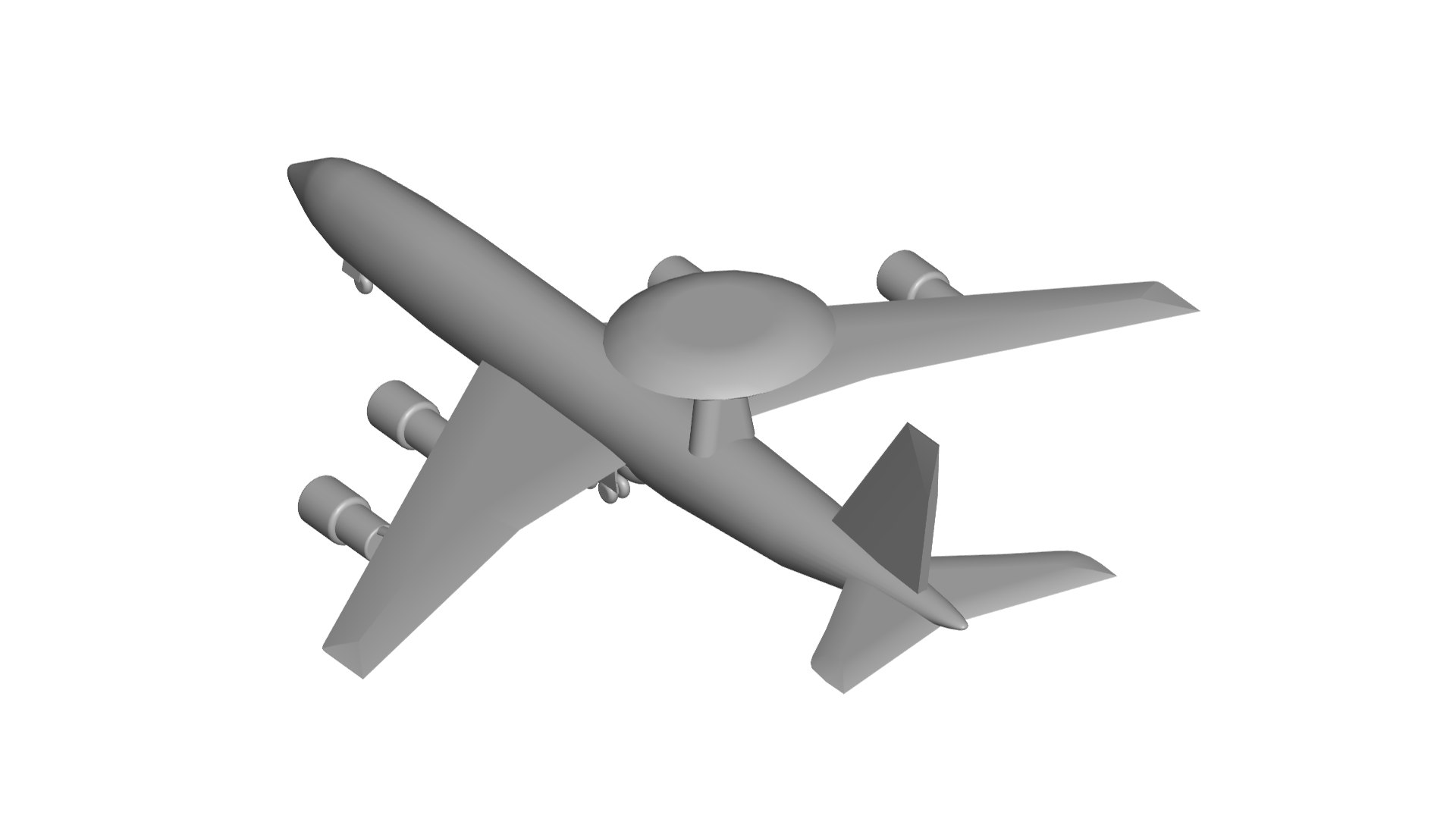 Boeing E-3 Sentry 3D Model - TurboSquid 1986557