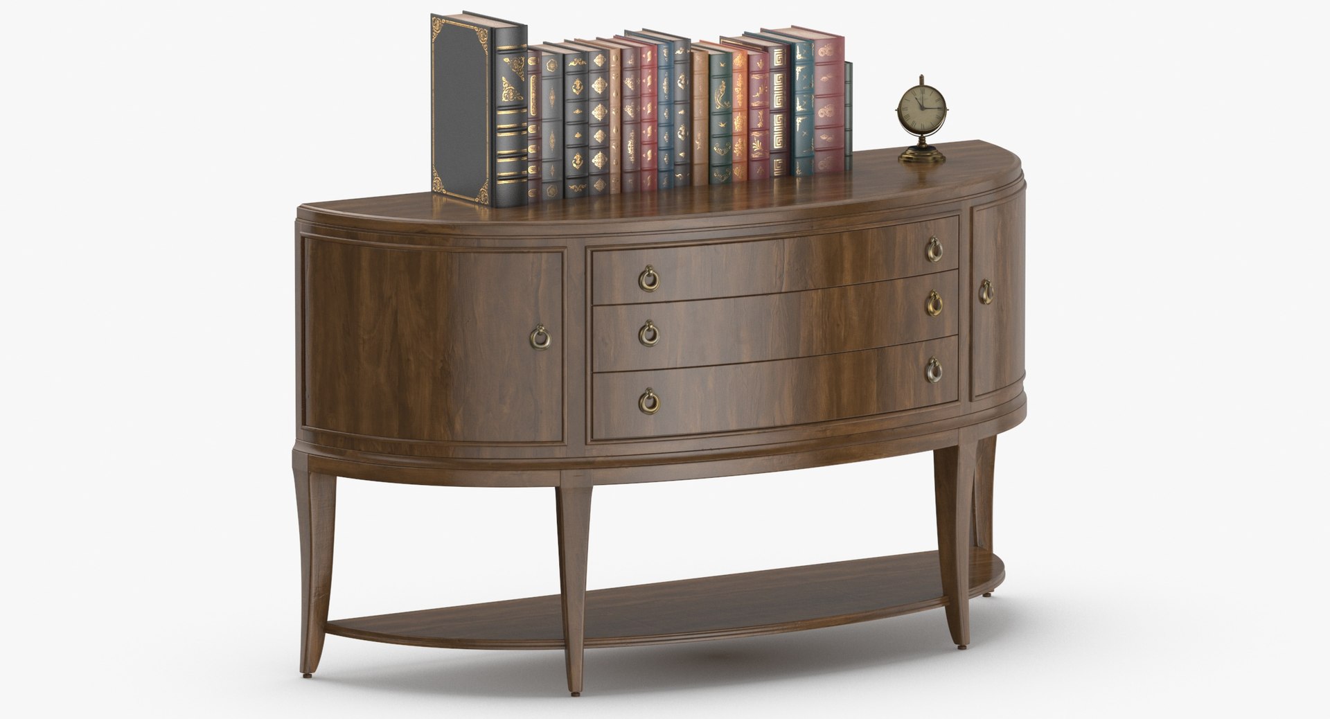 3D Classical Office Console - TurboSquid 1533810
