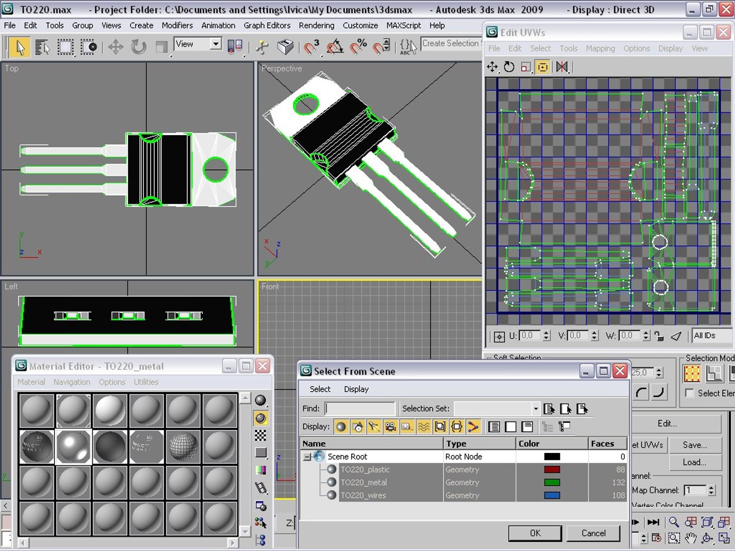 Max Transistor Circuit To220 Case
