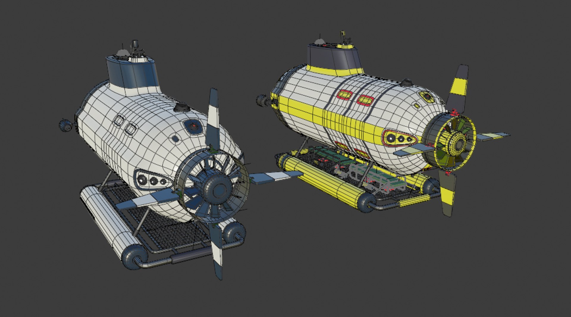 3D SUBMARINE - TurboSquid 1939177