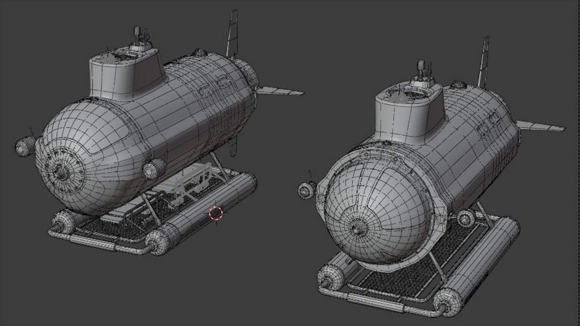 3D SUBMARINE - TurboSquid 1939177