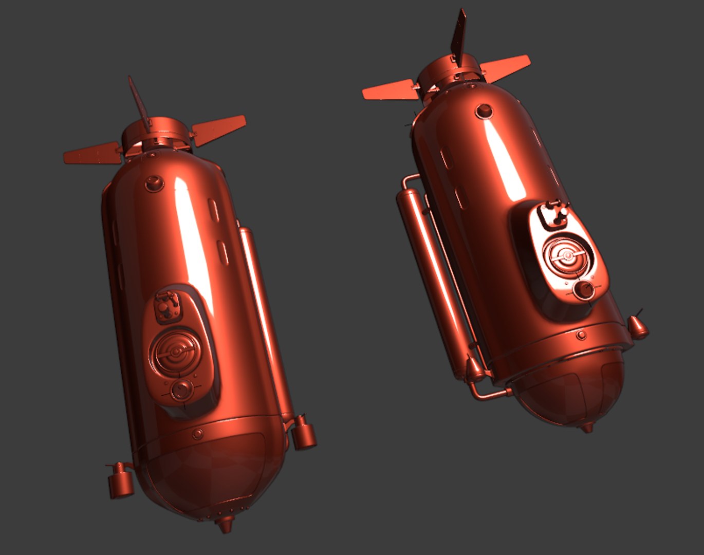 3D SUBMARINE - TurboSquid 1939177