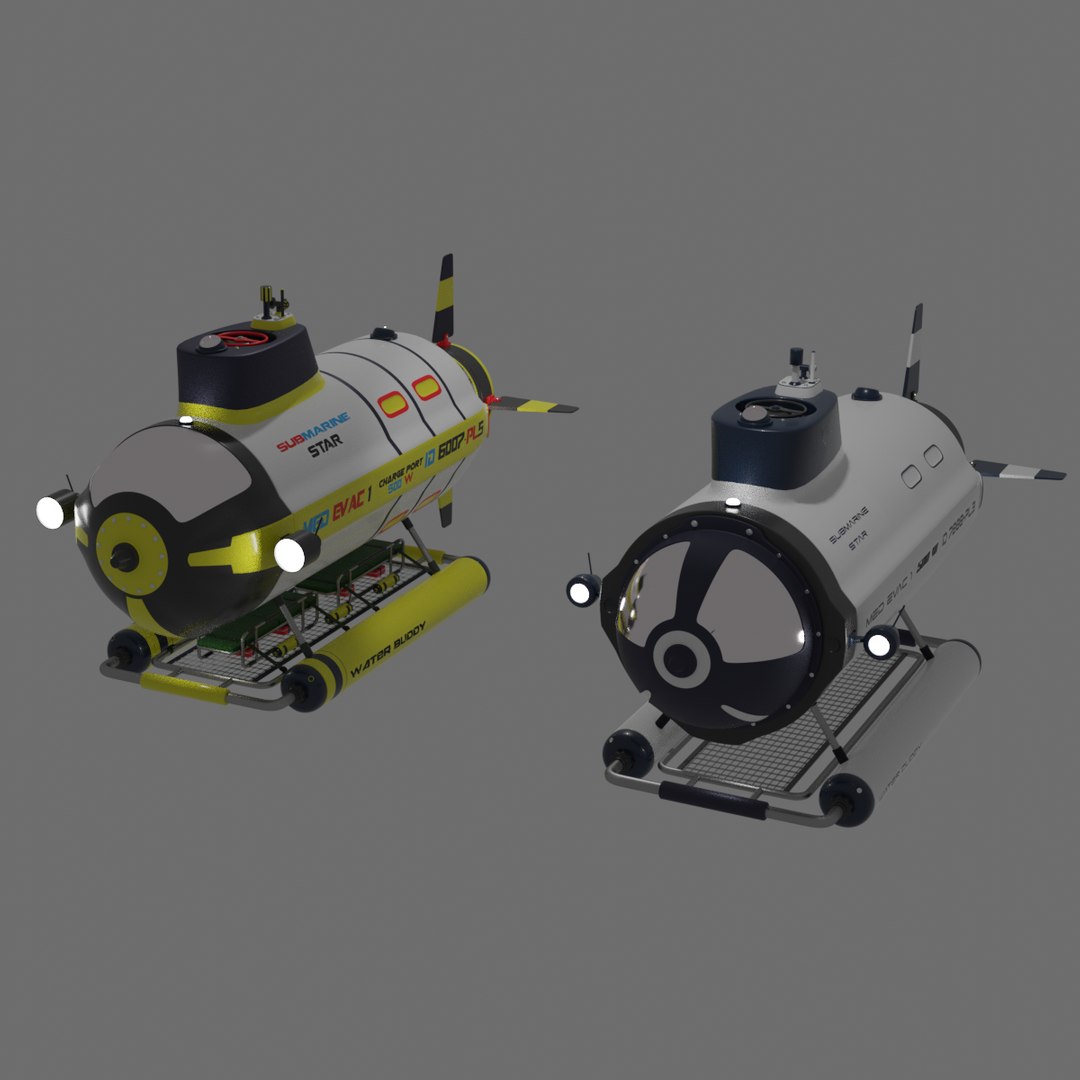 3D SUBMARINE - TurboSquid 1939177
