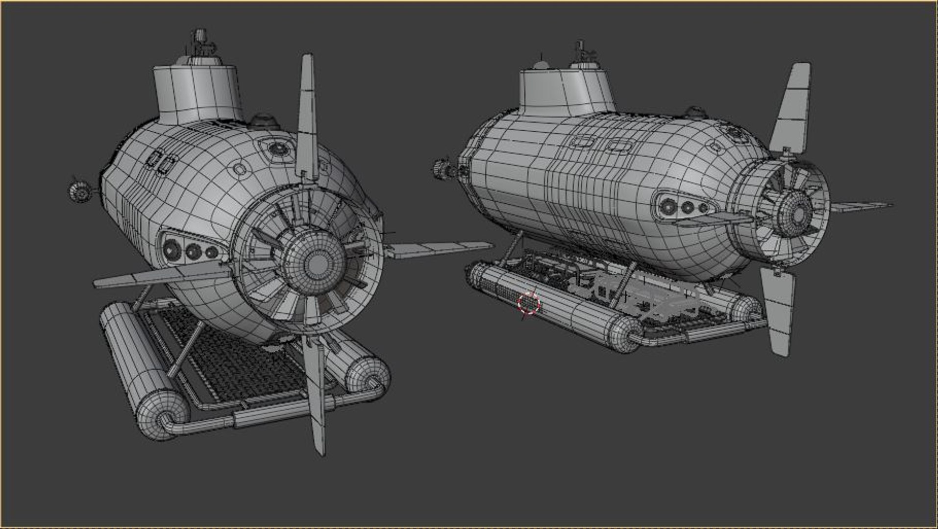 3D SUBMARINE - TurboSquid 1939177