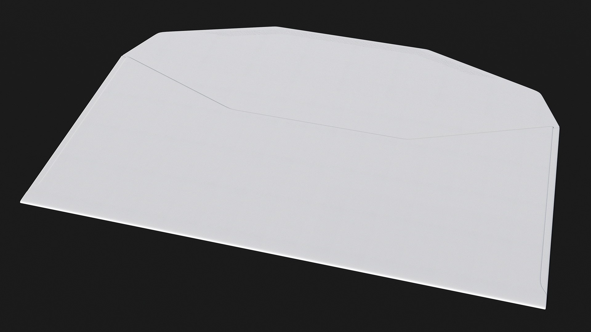 Paper Trapezium Envelope White Rigged 3D Model - TurboSquid 2211516