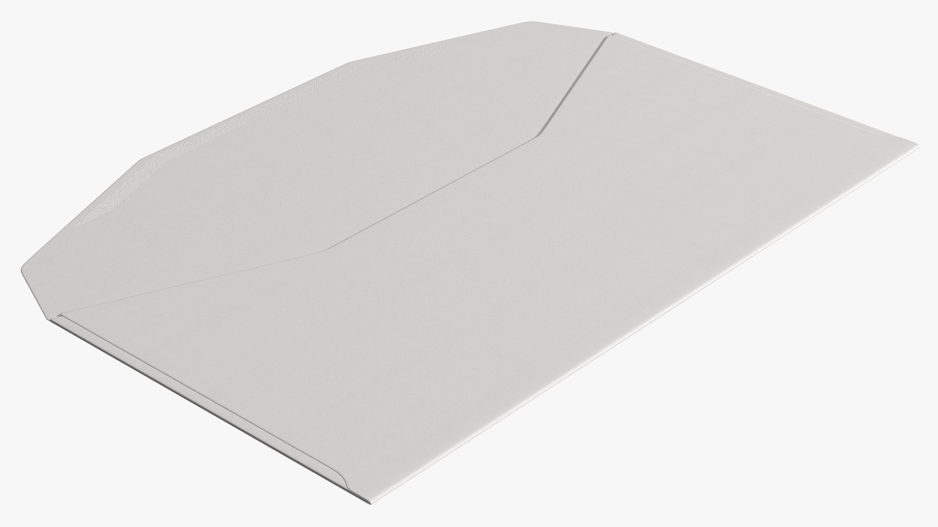 Paper Trapezium Envelope White Rigged 3D Model - TurboSquid 2211516