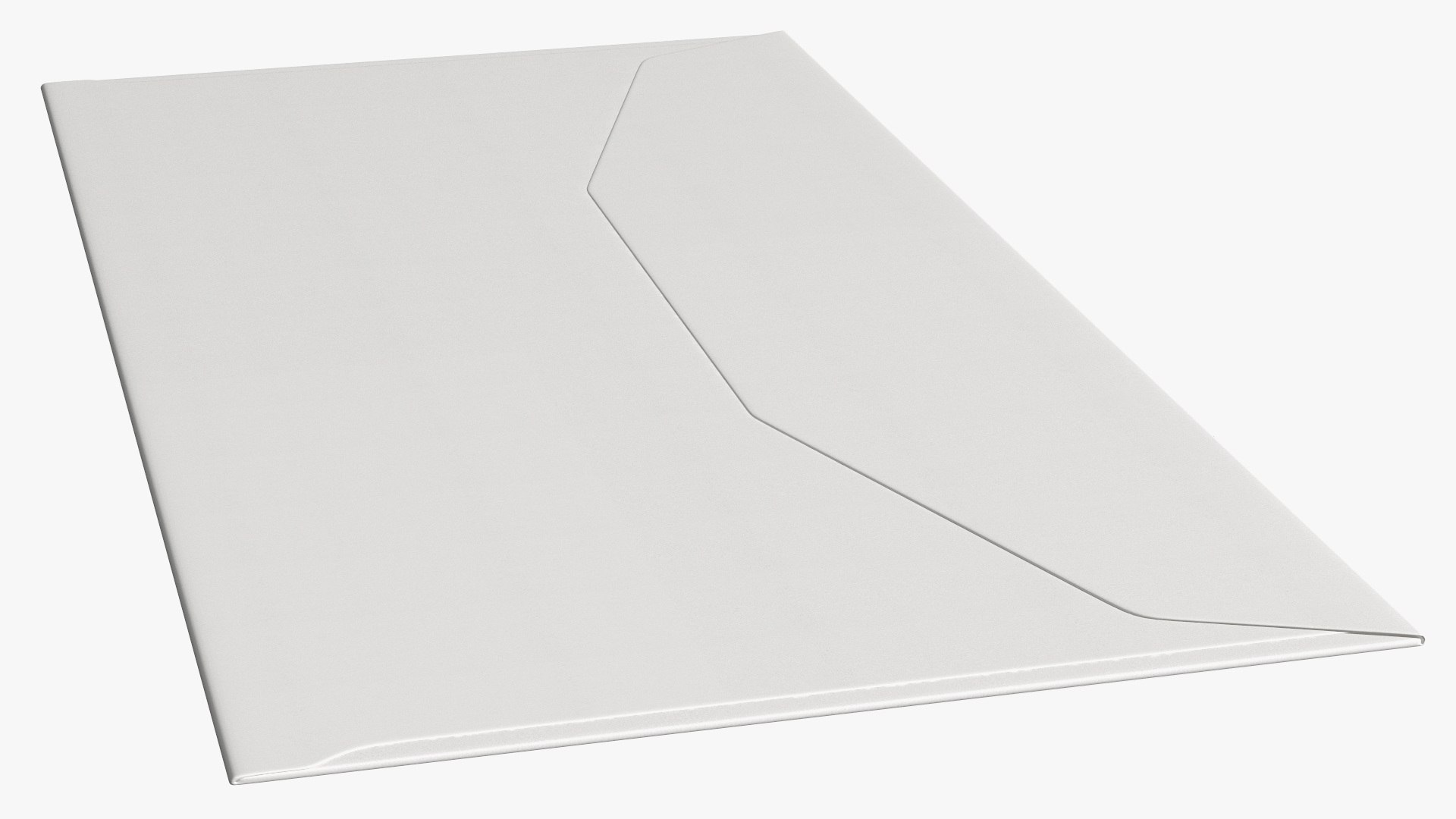 Paper Trapezium Envelope White Rigged 3D Model - TurboSquid 2211516