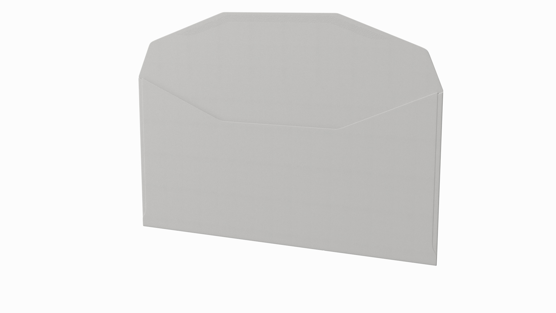 Paper Trapezium Envelope White Rigged 3D Model - TurboSquid 2211516