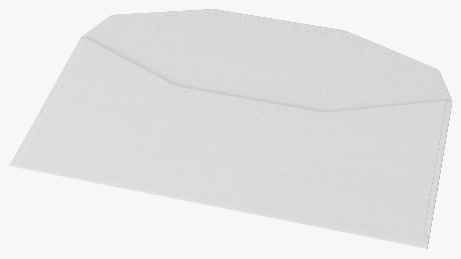 Paper Trapezium Envelope White Rigged 3D Model - TurboSquid 2211516