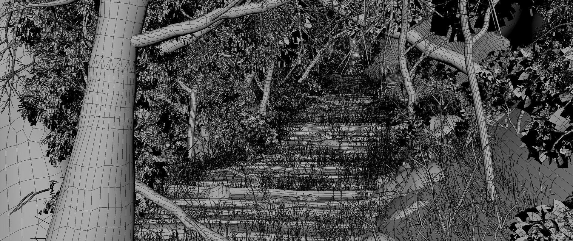 Path Forest Scale 3D - TurboSquid 1465904