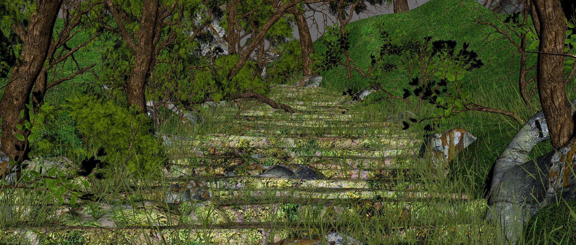 Path Forest Scale 3D - TurboSquid 1465904