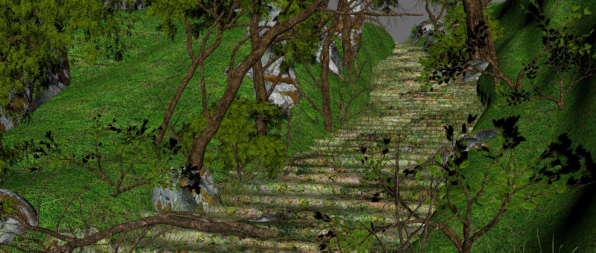 Path Forest Scale 3D - TurboSquid 1465904