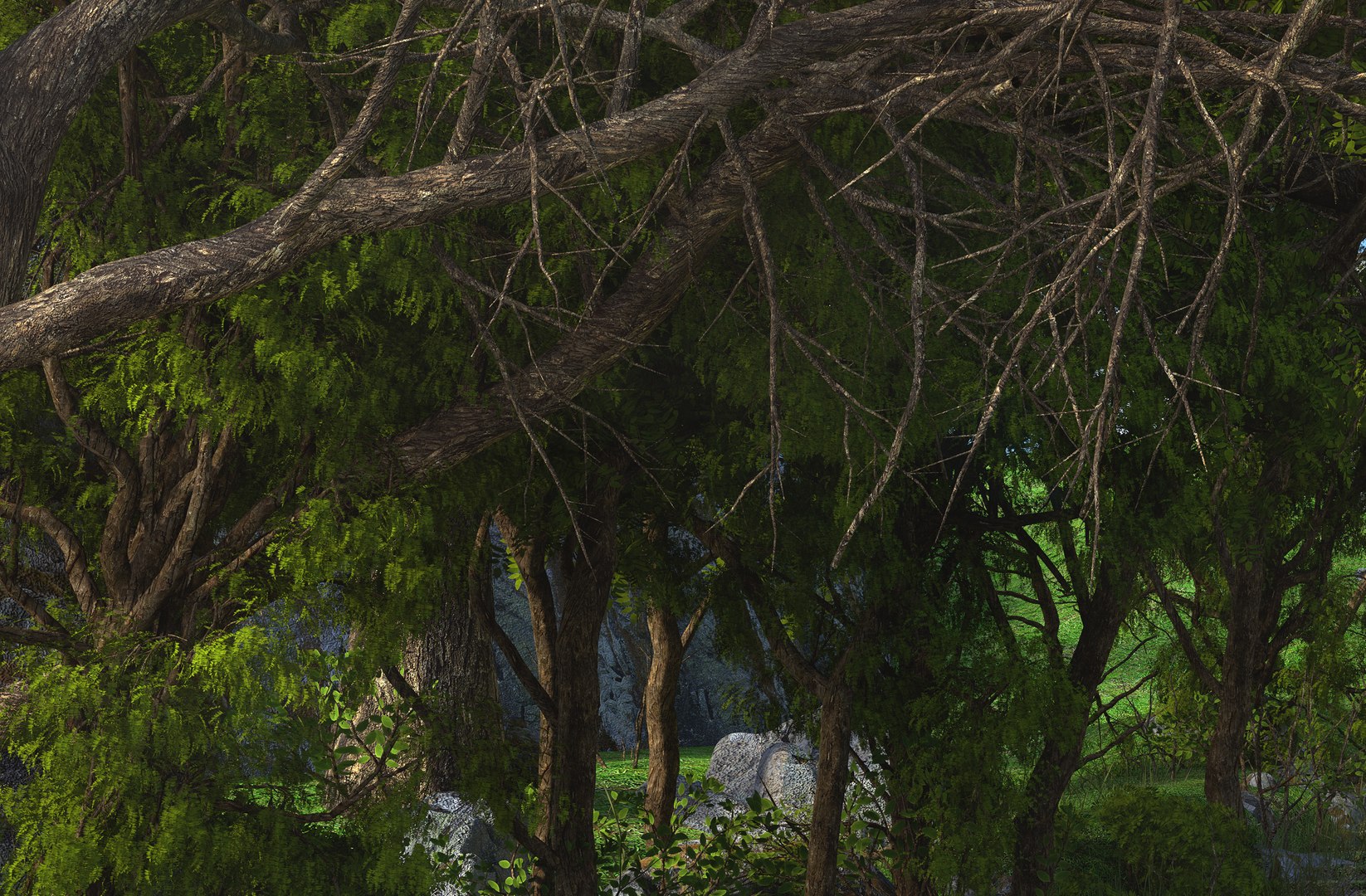 Path Forest Scale 3D - TurboSquid 1465904