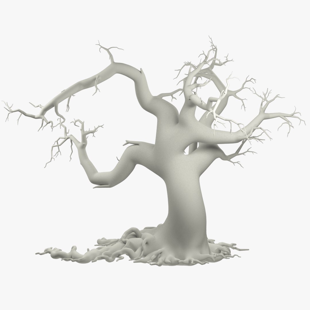 Scary Tree 3D Model - TurboSquid 1261699