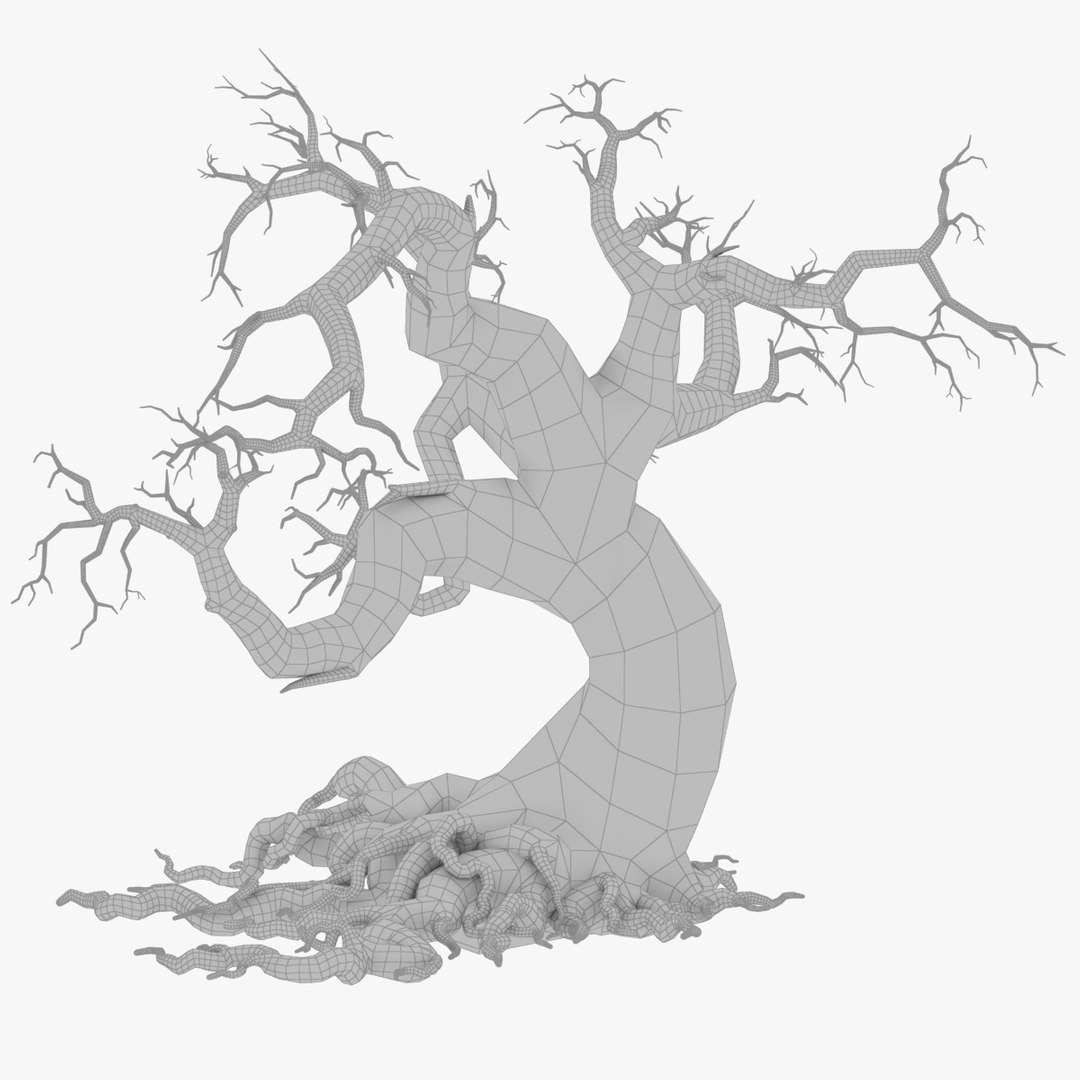 Scary Tree 3D Model - TurboSquid 1261699