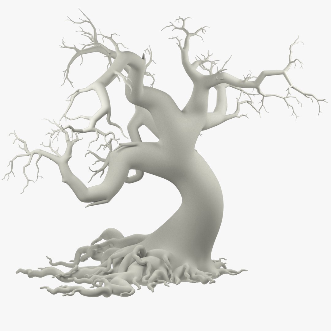 Scary Tree 3D Model - TurboSquid 1261699