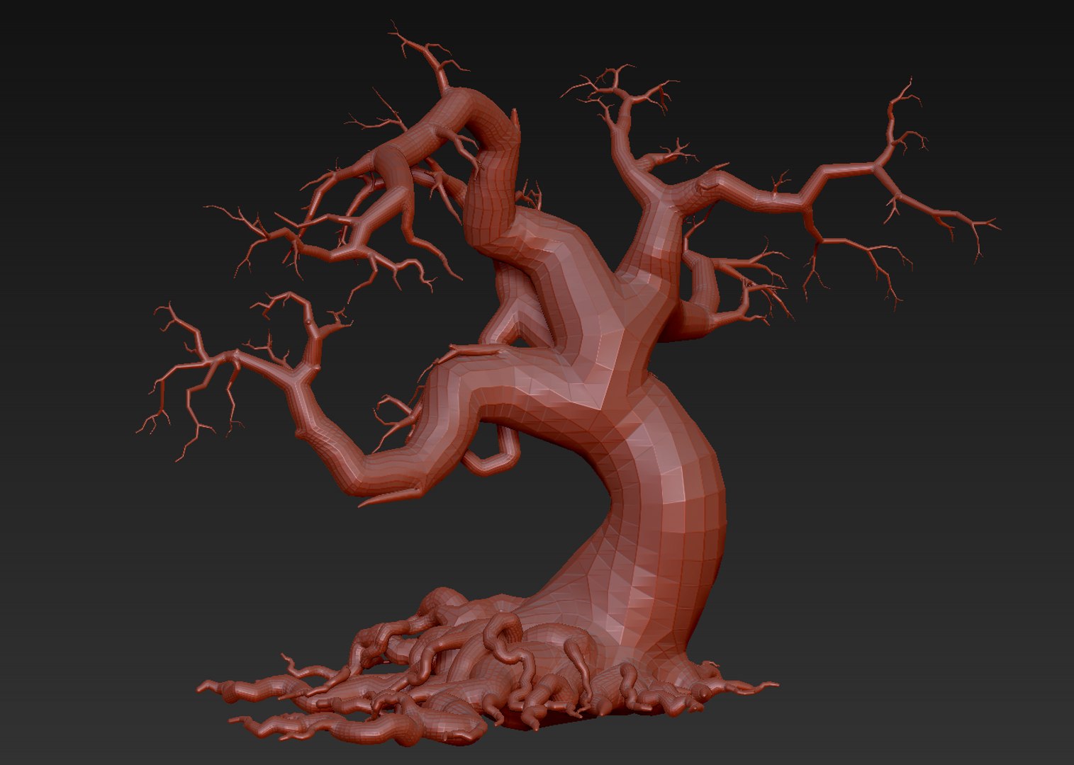 Scary Tree 3D Model - TurboSquid 1261699