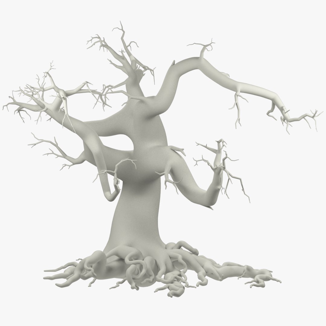 Scary Tree 3D Model - TurboSquid 1261699