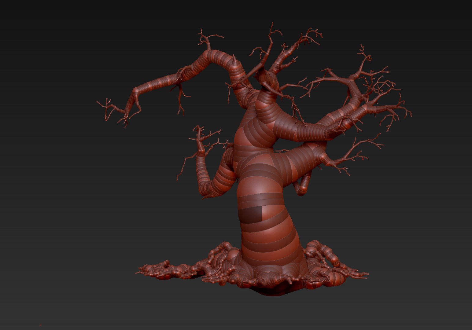 Scary Tree 3D Model - TurboSquid 1261699
