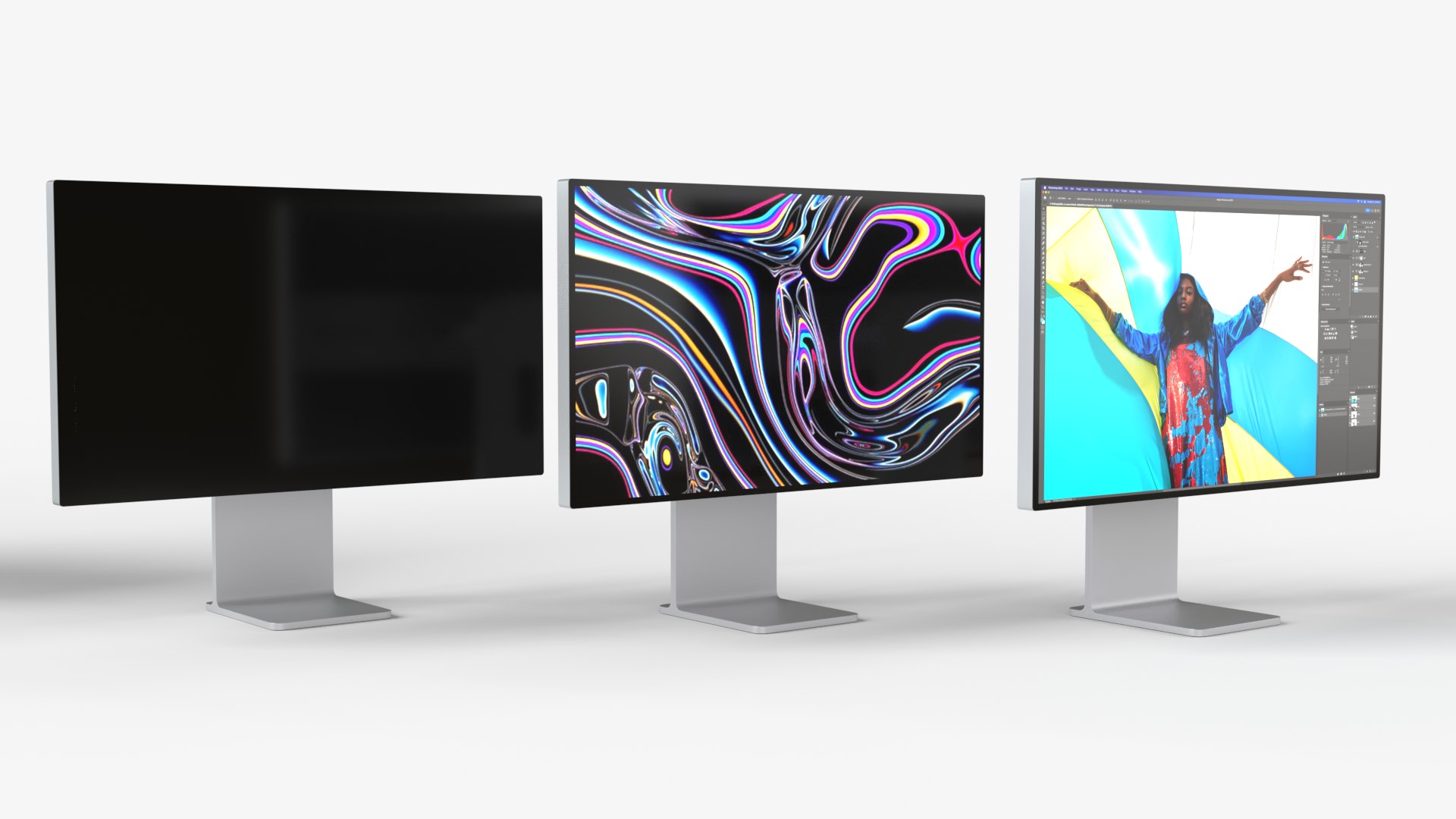 3D Apple Pro Collection Pro Display XDR Mac Pro Keyboard And Mouse ...