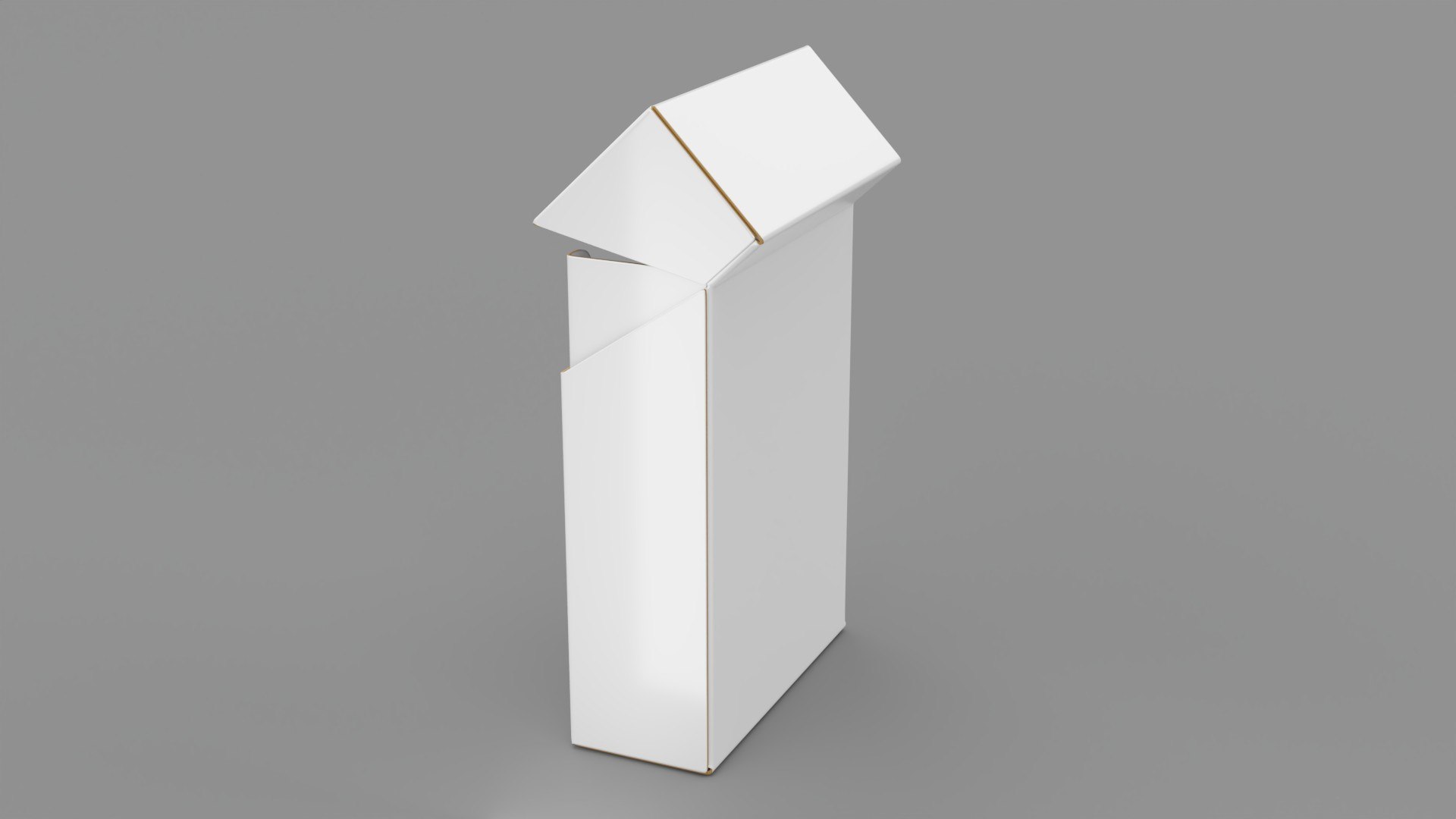 3D Empty Packages Cigarette Box 3D Model - TurboSquid 2036787