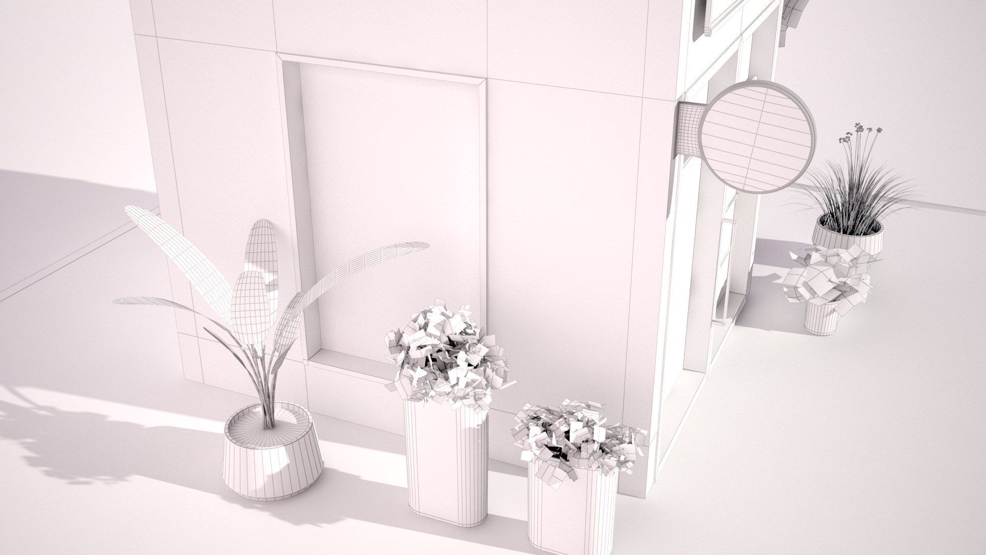 3D Flower Shop Model - TurboSquid 2047708