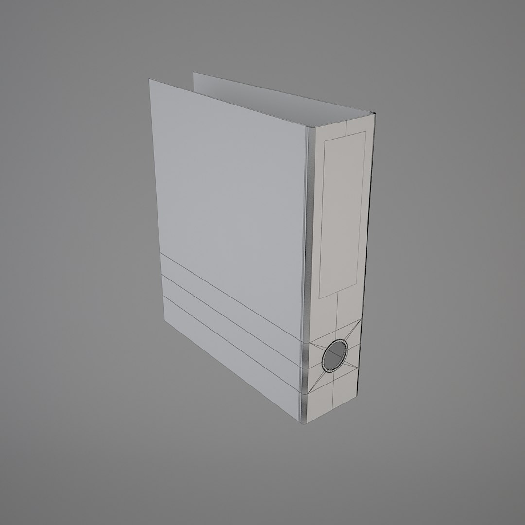 Binder file 3D model - TurboSquid 1266801
