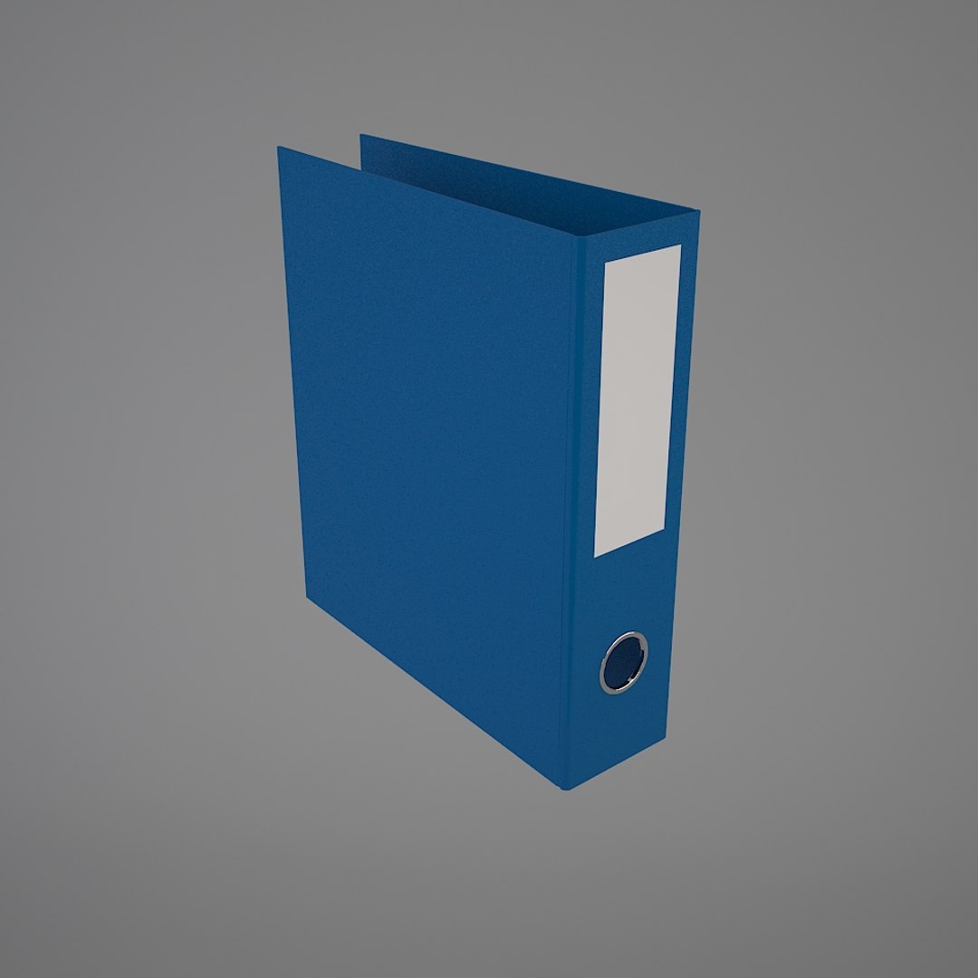 Binder file 3D model - TurboSquid 1266801